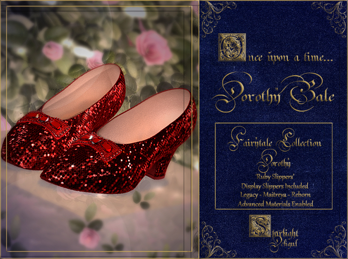 Second Life Marketplace - Starlight Designs - Ruby Slippers